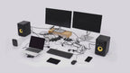 Hexcal Studio™ - The Ultimate Workstation & Premium Monitor Stand