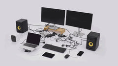 Hexcal Studio™ - The Ultimate Workstation & Premium Monitor Stand